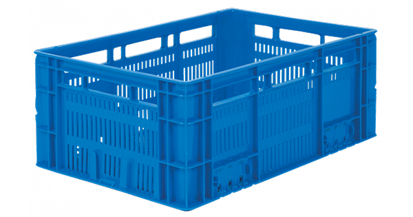 Stack Only Plastic Tray (Blue)
